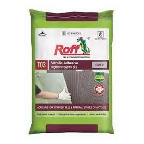 Roff Vitrofix Tile Adhesive Grey At Rs 532bag Roff Cement In Navi