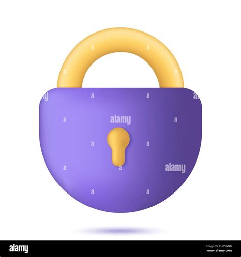 Lock Simple Icon Stock Vector Image Art Alamy