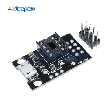 Микро usb lilypad attiny85 модуль board development макетная плата для
