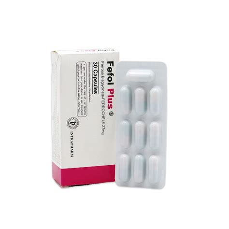کپسول ففول پلاس اینترافارم 30 عدد داروخانه آنلاین دکتر دانیالی فروش