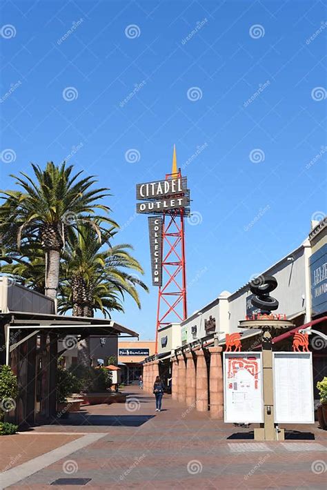 Commerce California 26 Feb 2020 Citadel Outlet Mall Tower Los