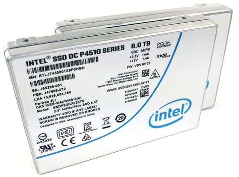 Intel Dc P4510 Review Blowing The Doors Off Previous Gen R Intel