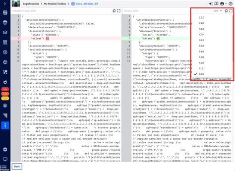 Modules Management Logicmonitor