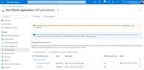 How To Check For Oauth Apps With Specific Graph Permissions Assigned