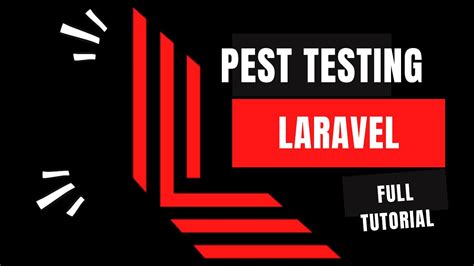 Pest Laravel Testing Full Tutorial Laravel Tdd Tutorial Laravel For Beginners Youtube