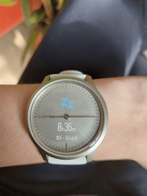 Sleep Widget Added To Vivomove Style Out Of Nowhere R Garmin