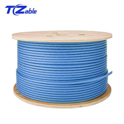 Купить Cat6a SFTP монтажный кабель с двойным экраном, медные провода ...