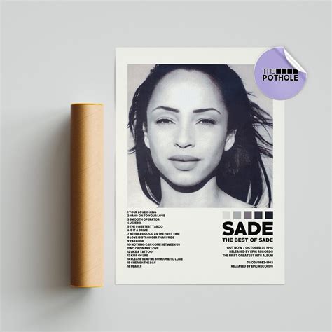 The Best Of Sade Sade Poster