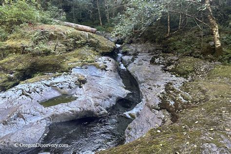 Blue Hole Falls On Brice Creek A Hidden Gem In The Umpqua National