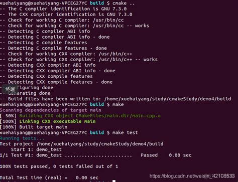 【cmake】ctest测试工具cmake命令之addtest和settestsproperties使用案例51cto博客cmake