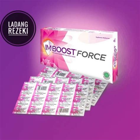 Promo Imboost Force Kaplet Diskon 33 Di Seller Nur Nur Toko Tegal