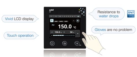 multi loop controller with multifunction display model c7g feature1