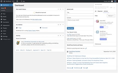 Wp Feature Notifications Contributors Seek Feedback On Admin Notices