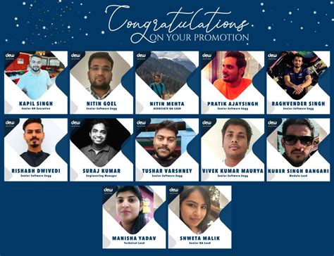 Dew Solutions Pvt Ltd On Linkedin Promotion Careergrowth Dedication Congratulations