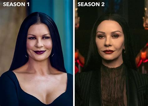 Wednesday Season 2 Gives Morticia A Very Different Look Photos