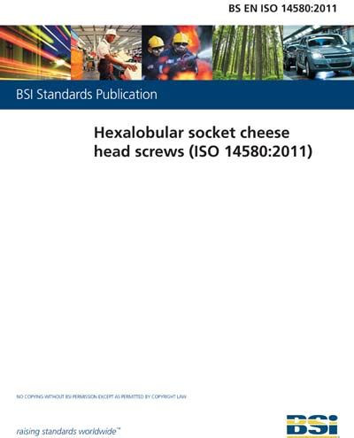 Bs En Iso 145802011 Hexalobular Socket Cheese Head Screws British