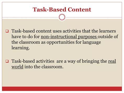 Task Based Syllabus Pptx