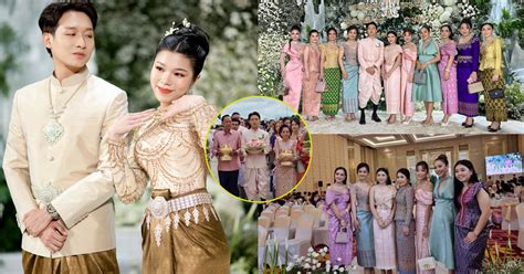 កក្រើក លេចវត្តមានសុទ្ធតែតារាល្បីៗ តែងខ្លួនយ៉ាងស្រស់ស្អាត នៅក្នុងពិធីភ្ជាប់ពាក្យ ស្រីនា និង