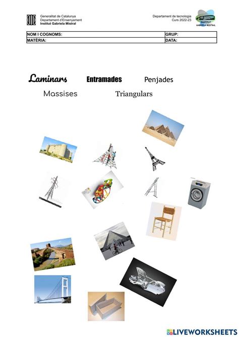 2140185 Estructures Enricprofe7 Liveworksheets