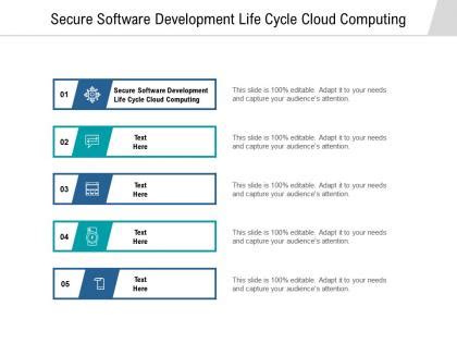 Secure Software Development PowerPoint Presentation And Slides PPT Example SlideTeam