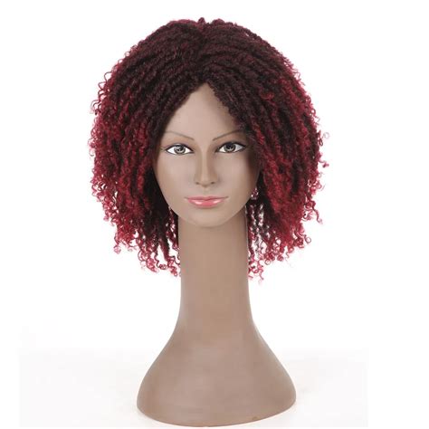 Noble Pixie Cut Short Crochet Wig Twist Faux Locs Dreadlocks Men Heat Resistant Hair Cheap Wig