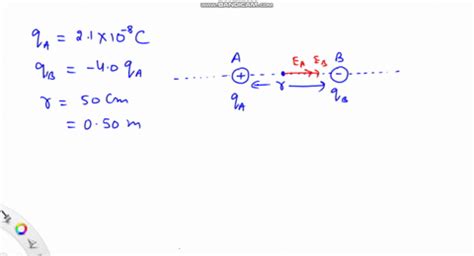 SOLVED Two Point Charges Two Point Charges QA C And QB QA Are Fixed In Place
