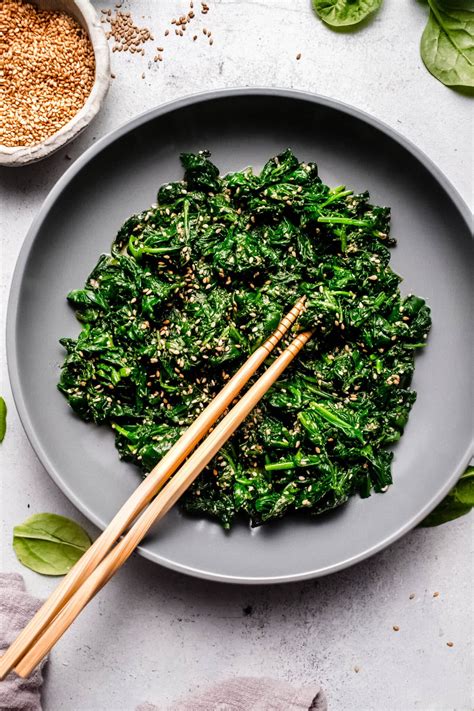 Easy Sauteed Spinach With Garlic Quick Recipe