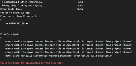 Failed To Build IOS App In Android Studio Only Issue Flutter Flutter GitHub
