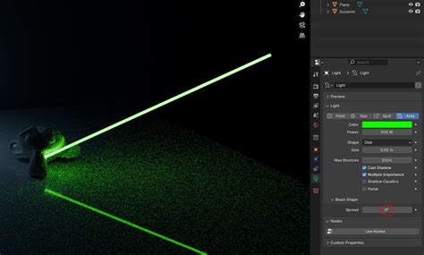 How To Make Fully Realistic Laser In Cycles Page 2 Materials And Textures Blender Artists