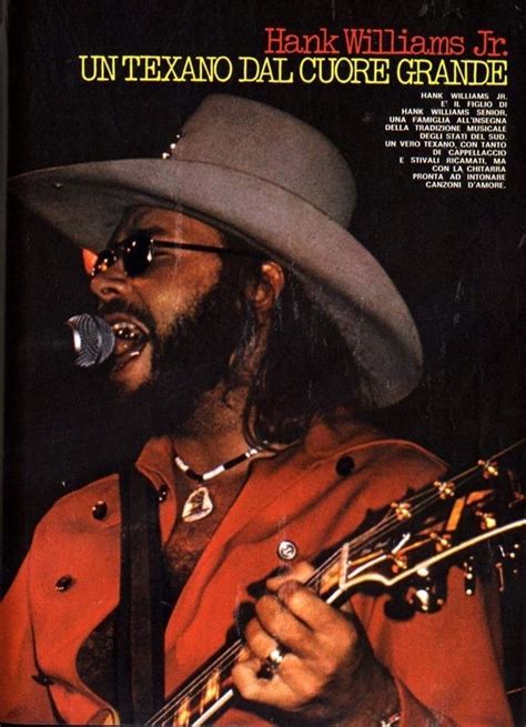 Pin Di Rosa Parales Su Music I Love Hank Williams Jr Canzoni Damore