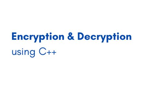 Online Course Encryption And Decryption Using C From Coursera Project Network Class Central