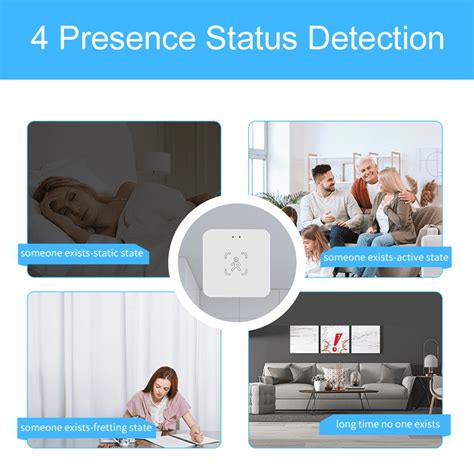 Tuya Wifi Human Presence Sensor 24g Human Presence Millimeter Wave