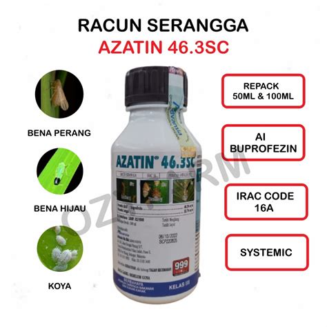 Racun Serangga Original Azatin Insecticde Sygenta Repack Shopee Malaysia