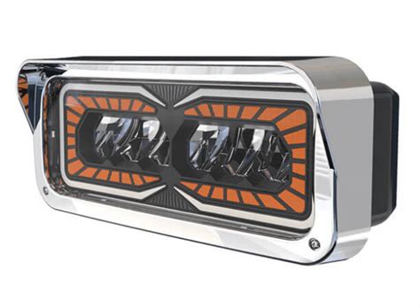 Universal Led Headlight Assembly With Dual Function