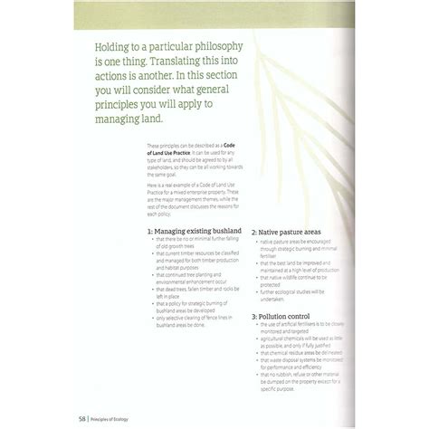 Principles Of Ecology Forestry Tools