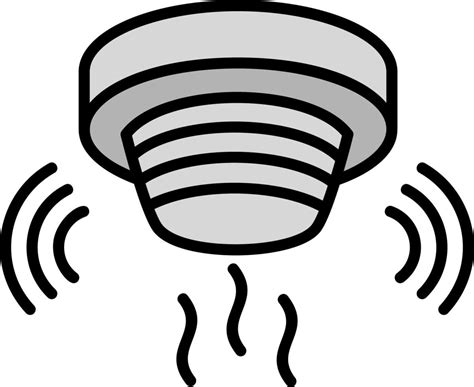 Smoke Detector Vector Icon 20927945 Vector Art At Vecteezy
