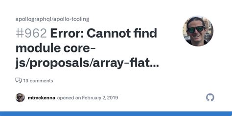 Error Cannot Find Module Core Jsproposalsarray Flat And Flat Map