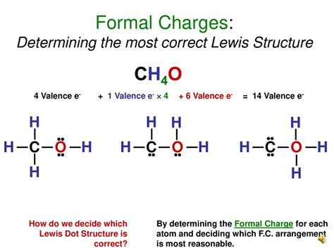 lewis structure for ch4o