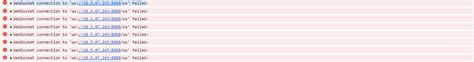 Vue3 报 WebSocket connection to ws x x x x 8080 ws failed 的错误 websocket ゞ 随性 GitCode 开源社区