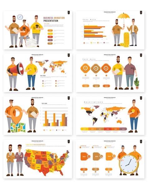 Business Powerpoint Animationtemplates Incl Powerpoint And Slide Envato