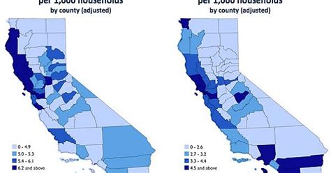 Proportions Of Male And Female Same Sex Headed Households In California