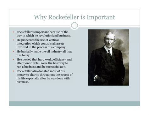 John D Rockefeller Econ Pdf