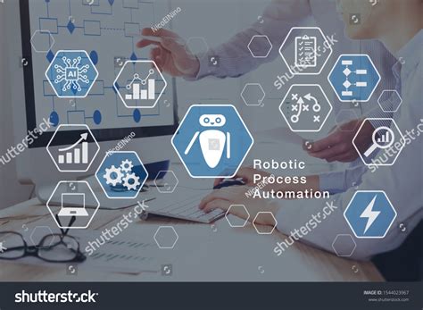 Robotic Process Automation Rpa Technology Automate Stock Photo Shutterstock