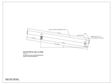 8 X 12 Metal Shed Design Rafter Details Dwg 3 Thousands Of Free
