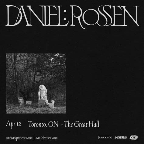 Daniel Rossen Embrace Presents