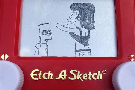 Etch A Sketch Art Real Good Sketch