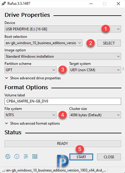 Create A Windows USB Bootable Flash Drive