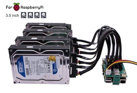 Raspberry Pi Powered Quad Nas With Radxa Sata Hat Artofit