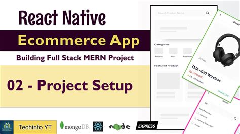 Project Setup React Native Ecommerce App Mern Stack Project Mern App