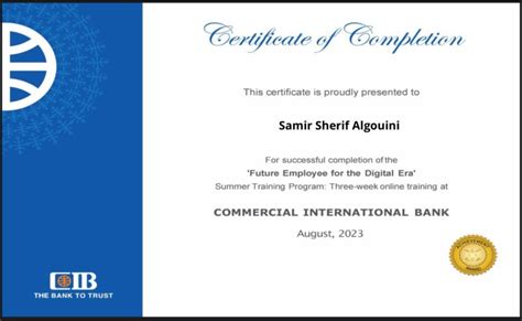 Samir Sherif On Linkedin Cib Summer Internship 2023